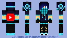 Cool YouTube Ninja Minecraft Skin
