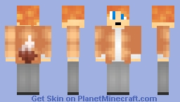 Lavafox Skin Minecraft Skin