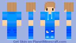Blue boy Minecraft Skin