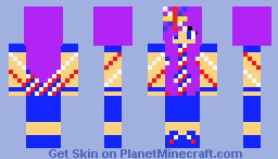 Firework Girl Minecraft Skin