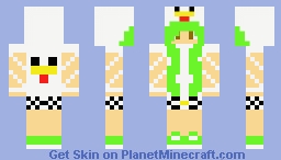 Chicken Girl Minecraft Skin