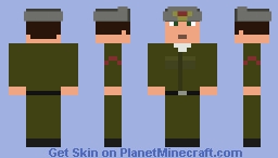 Soviet Soldier 1957 Minecraft Skin