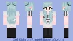 ocean blue Minecraft Skin