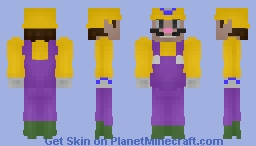 Wario Minecraft Skin