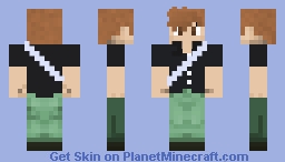 Trainer Blue (Alola) Minecraft Skin