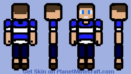 Wooden Block Guy Minecraft Skin