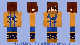 OuterTale Chara Minecraft Skin