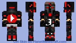 RED V2 Minecraft Skin