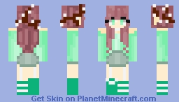 ~Nature Themed Girl~ Minecraft Skin