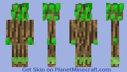 Tree Guy Minecraft Skin