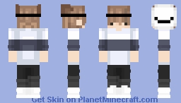 Boy with mask Minecraft Skin
