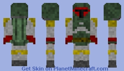 Boba Fett Minecraft Skin