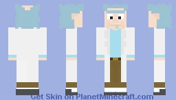 Rick Sanchez Minecraft Skin