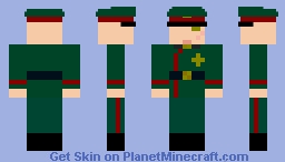 Fearless Leader Minecraft Skin