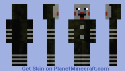FNAF 3-Phantom Puppet Minecraft Skin