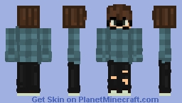Boy with glasses Minecraft Skin