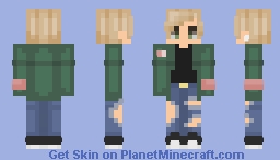 bomber jacket boy Minecraft Skin
