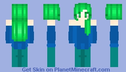 Water Nymph Minecraft Skin