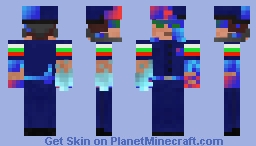 Cyber Police Minecraft Skin