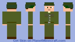 Fallout 4 Army Fatigues Minecraft Skin