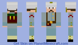 Force Publique Soldier The Legend of Tarzan Minecraft Skin