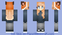 Fox Girl! Minecraft Skin