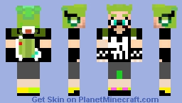 new inkling boy aka me Minecraft Skin