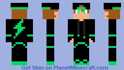 Electric man Minecraft Skin