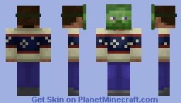 Alex Jones Minecraft Skin