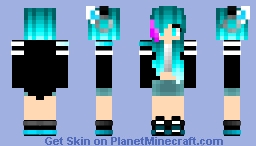 Neon Minecraft Skin