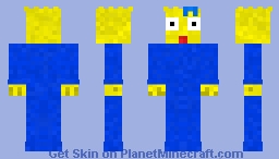 The Simpsons: Maggie Simpson Minecraft Skin