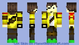 Survival guy with an eyepatch Minecraft Skin