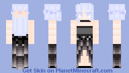 Oc in gown Minecraft Skin