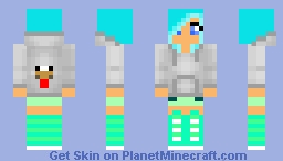 Chicken Girl... Minecraft Skin