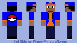 Pokemon Neville Minecraft Skin
