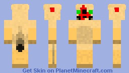 SCP-173 Minecraft Skin