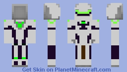 Genji From Over Watch Universal skin Minecraft Skin