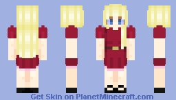 pink dress Minecraft Skin
