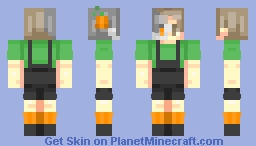 Half boy half robot - Halloween Edition Minecraft Skin