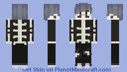 Skeleton Boy Minecraft Skin
