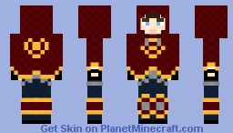 Hood up Minecraft Skin
