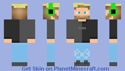 PewDiePie 2017 Minecraft Skin