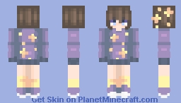 Starry night Minecraft Skin