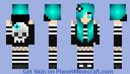 Emo Girl Minecraft Skin