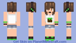 Female Minecraft Fan 1 Minecraft Skin