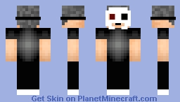 Halloween Boy with Mask Minecraft Skin