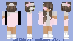 Pink Rose 🌹 Minecraft Skin