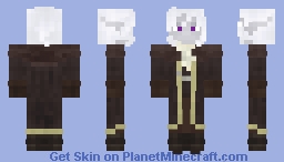 Dark elf Minecraft Skin