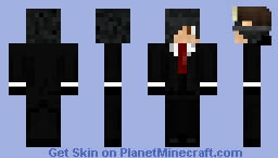 Hit man-unmasked Minecraft Skin