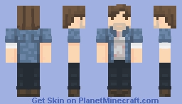 Sam Drake - Uncharted 4 / The Lost Legacy Minecraft Skin